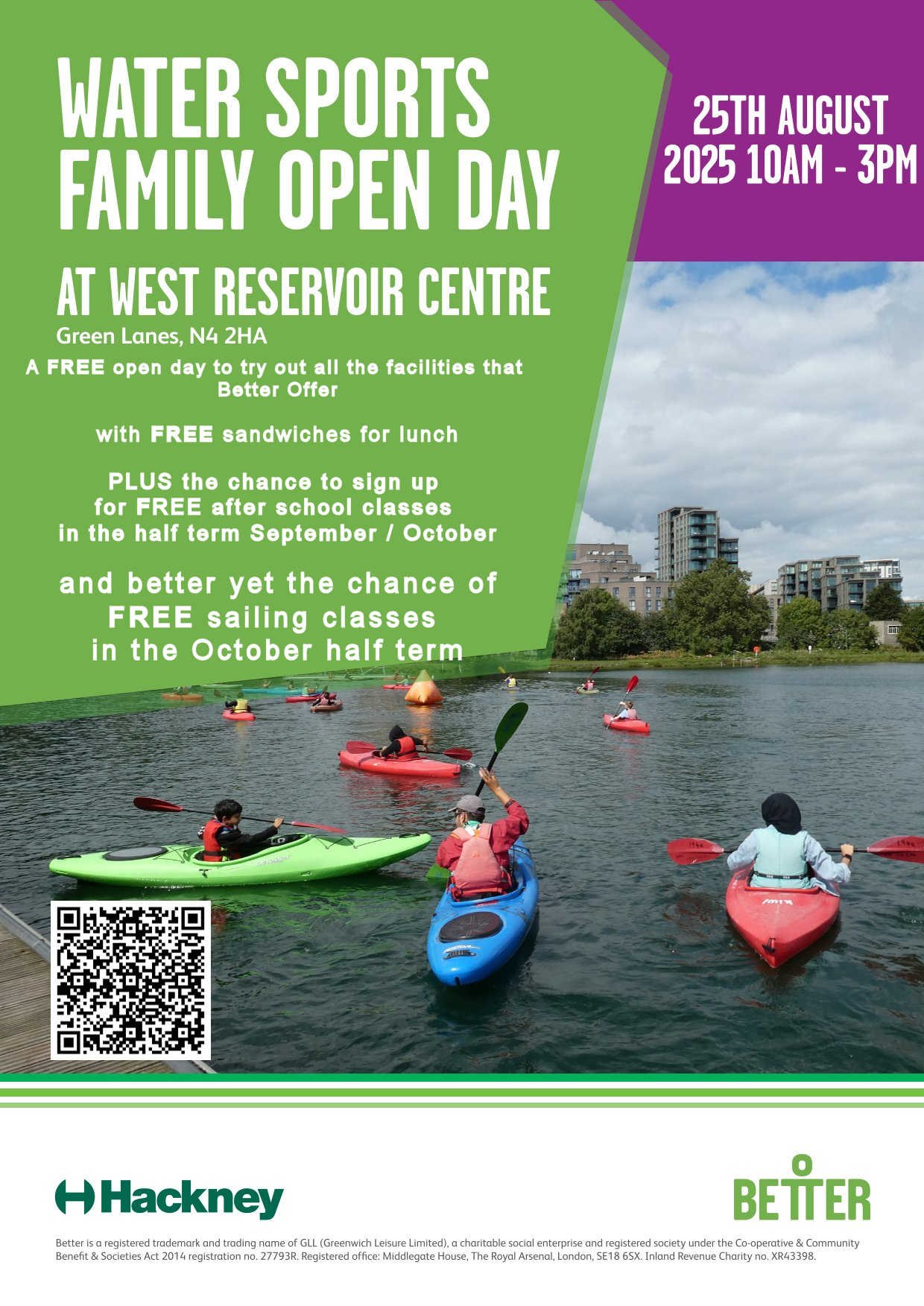 West Reservoir Sailing and Water sports Open Day – Woodberry Down ...